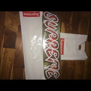 Supreme | Other | Supreme Lee Logo Graffiti Skateboard | Poshmark